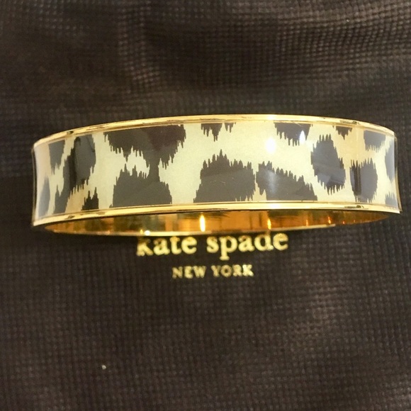kate spade | Jewelry | Incredible Euc Kate Spade Leopard Bangle | Poshmark